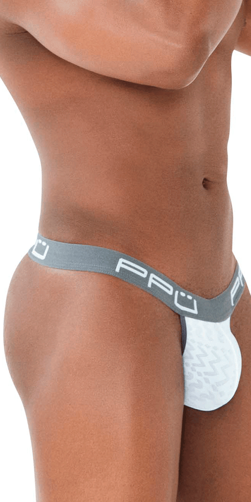 Ppu 2301 Bulge Thongs Gray Mens Underwear