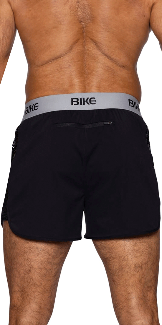 Bike Athletic Bam225 Peek-a-boo Jock Short Color Black ...